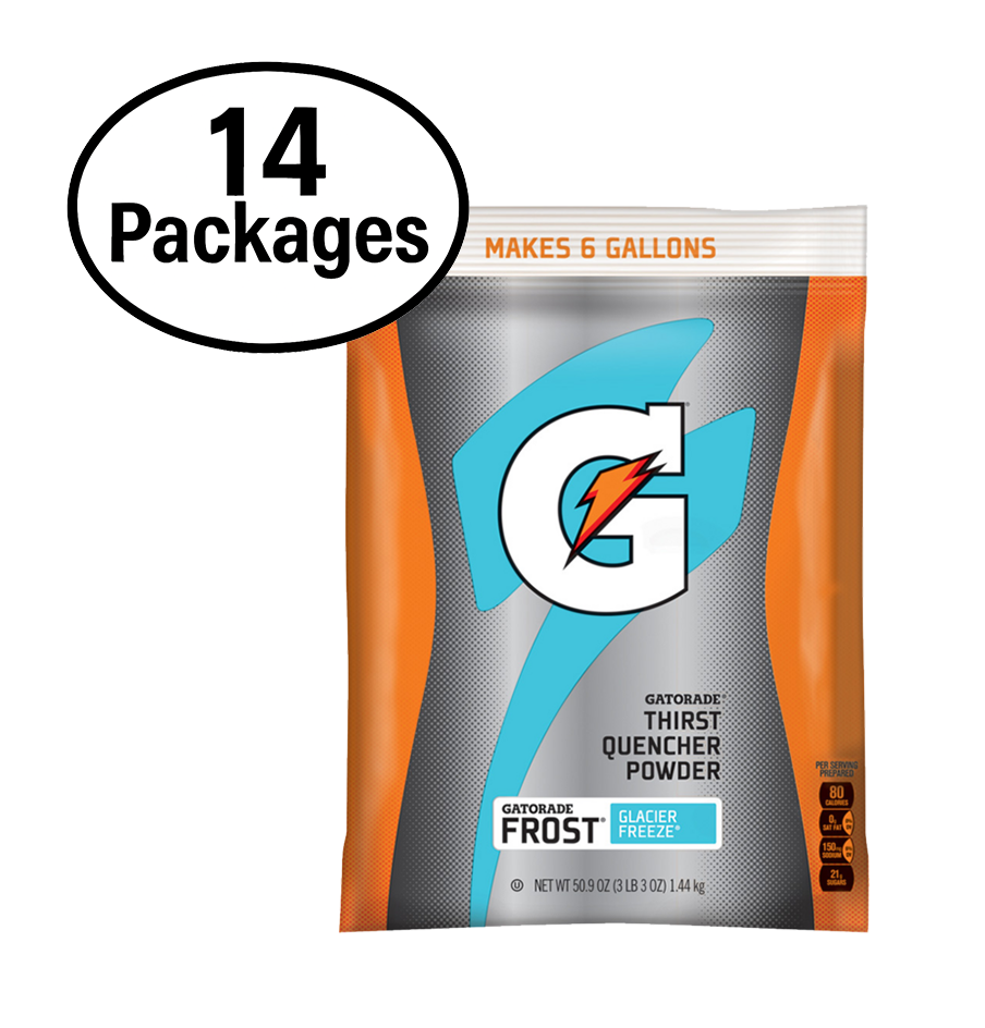 Order Gatorade Glacier Freeze 6 Gallon Powder (14 Packages Per Case ...