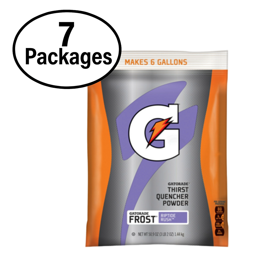 Order Gatorade Riptide Rush 6 Gallon Powder (7 Packages Per Case ...